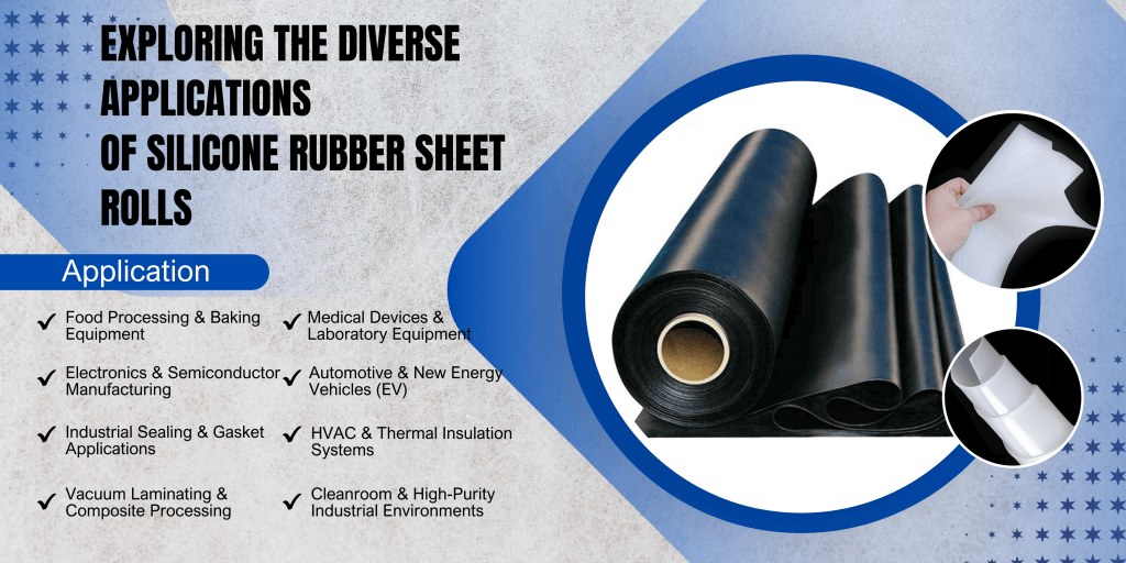 Exploring the Diverse Applications of Silicone Rubber Sheet Rolls ...